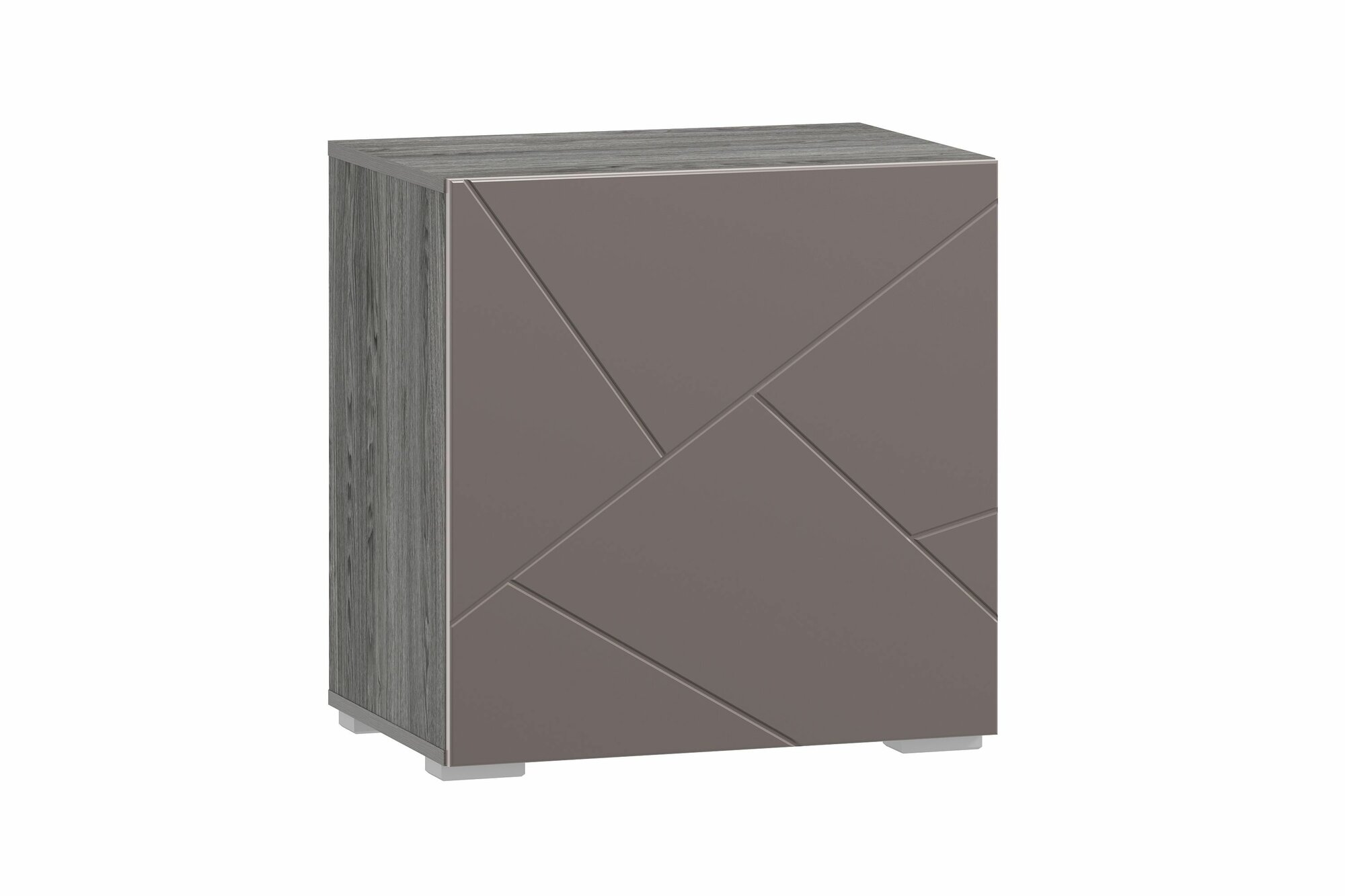 Шкаф Сильва Summit НМ 014.53 Софт Графит/Ясень Анкор темный Размеры: Высота 620мм Глубина 416мм Ширина 602мм