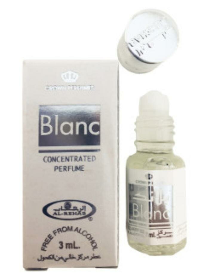 Al-Rehab Concentrated Perfume BLANC (Масляные арабские духи бланк (унисекс) Аль-Рехаб), 3 мл.