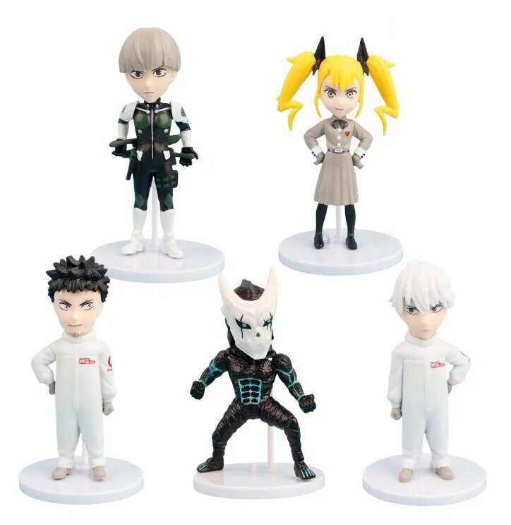 Набор фигурок Кайдзю 8 / Kaiju No. 8 5шт (9-10см) от магазина PopCultura.Store
