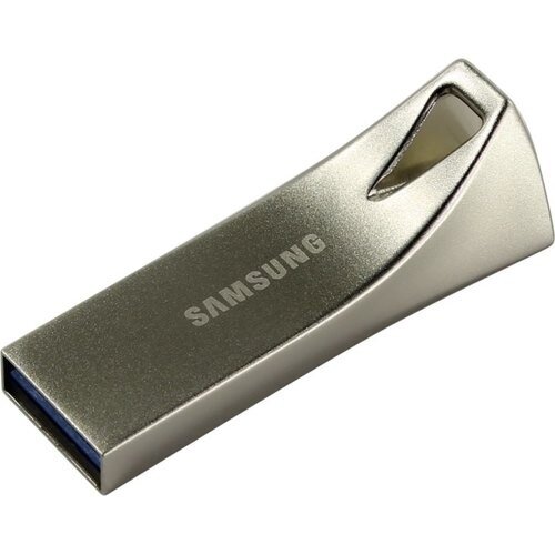 Флешка USB Flash Samsung Drive 256Gb BAR Plus, USB 3.1, 300 МВ / s, серебристый [MUF-256BE3 / APC / CN]