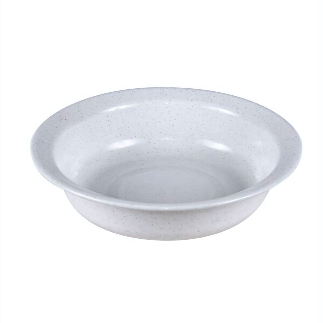 Тарелка глубокая пластиковая 1 л, D21.8см/H4.8см, цвет в ассортименте, прочная и удобная