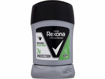 Рексона Део-стик, Мужской, Невидимый, Fresh Power, 50мл
