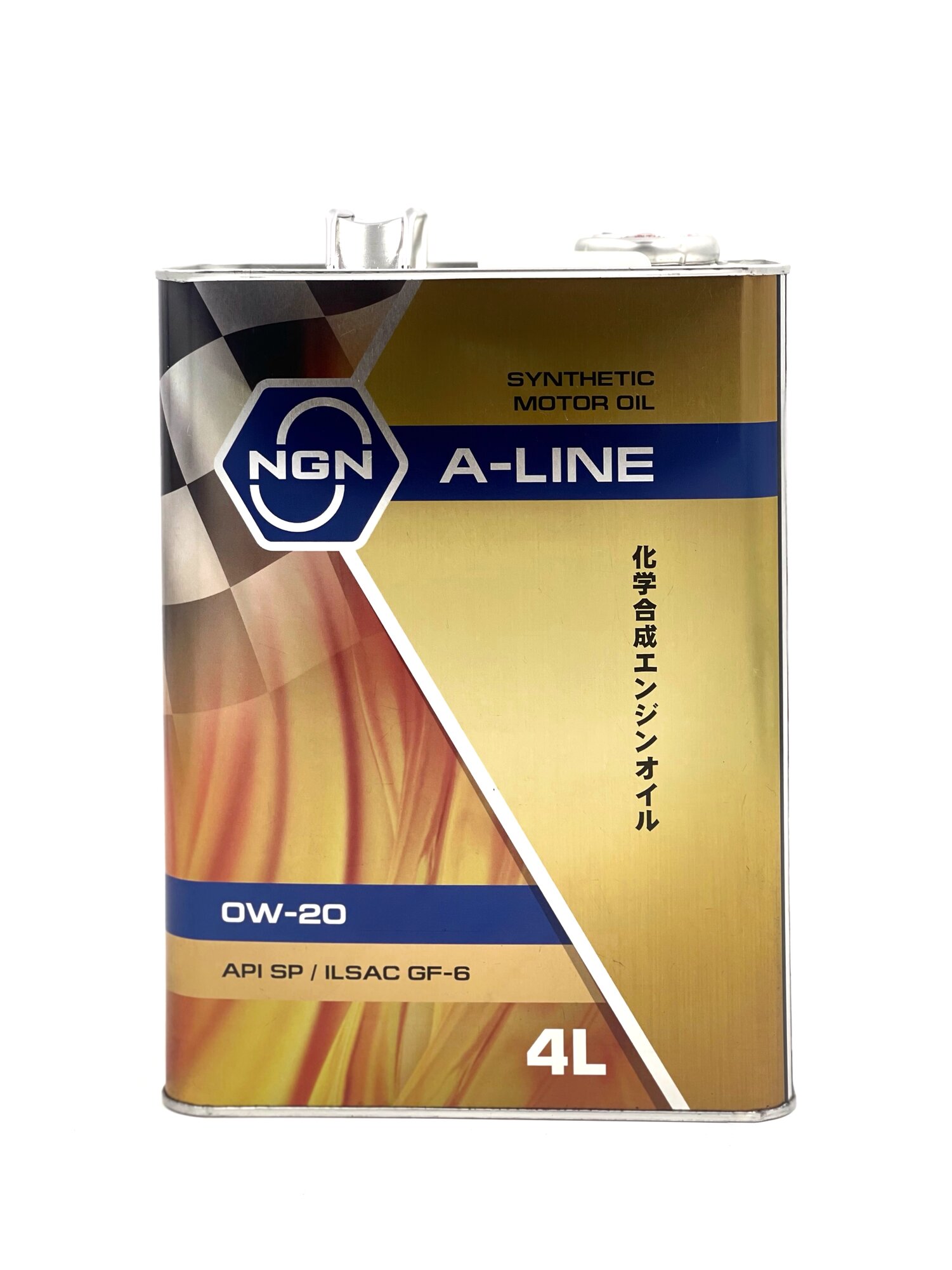 Масло моторное NGN A-Line 0W-20, для легковых авто, синтетическое
