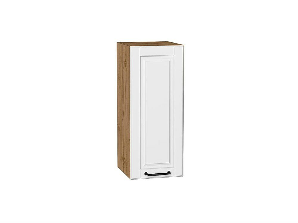 VVT Шкаф верхний с 1-ой дверцей Дублин Дуб Вотан, Special White, 720, 300 В*Ш*Г 716*300*318, фасад МДФ Special White, корпус Дуб Вотан Special White