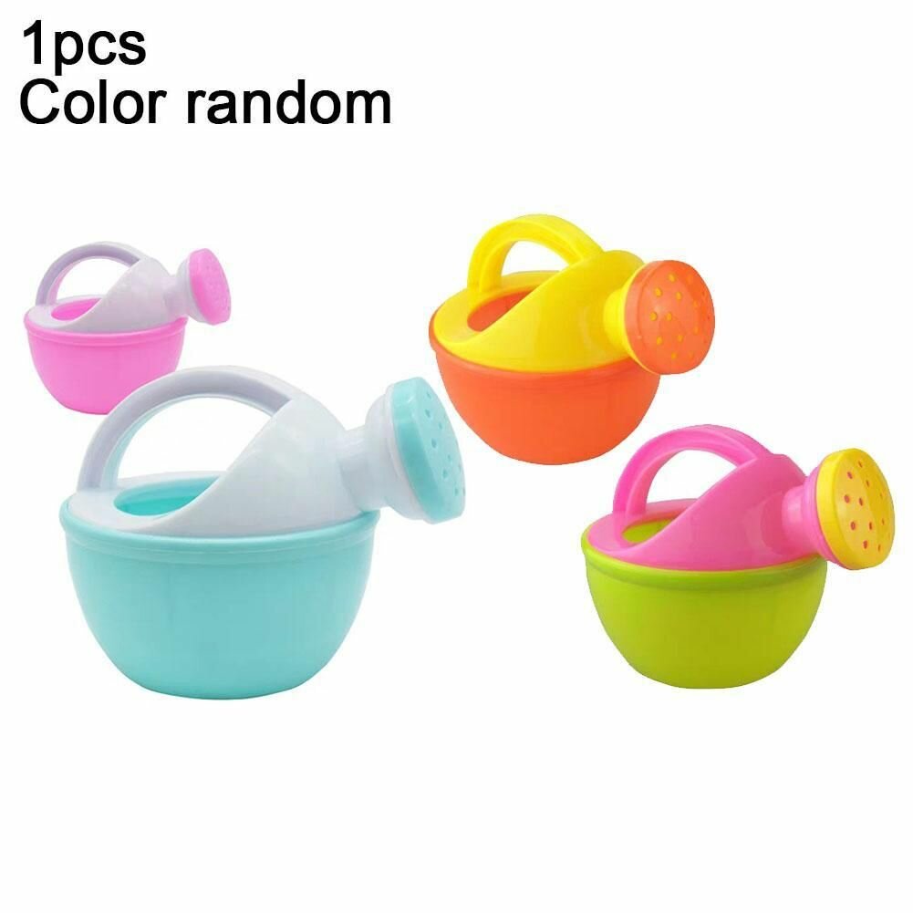 Лейка для детей с разбрызгивателем, набор 4 штуки, игрушка для ванны и пляжа