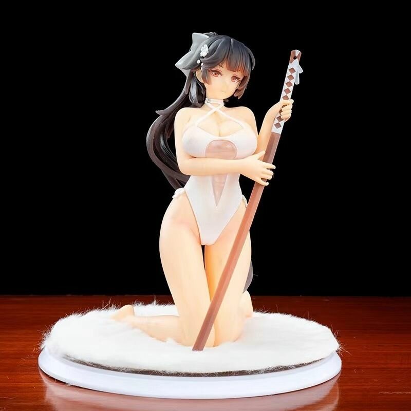 Фигурка аниме сексуальная девушка (Anime Figure Girl Sexy Figure Atago/Takao 1/7 Summer Beach Ver) 19см-пакет
