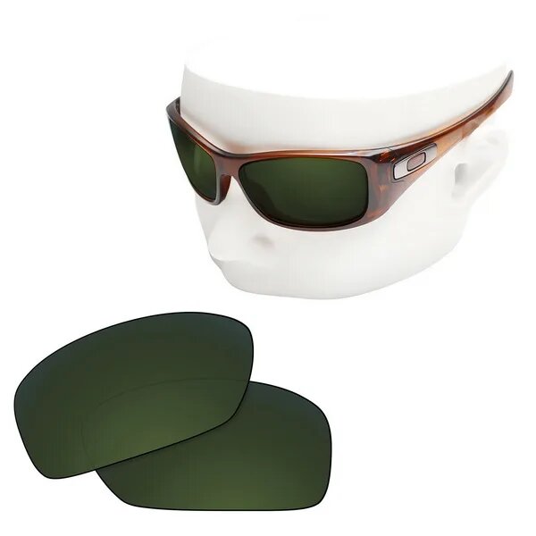 Поляризованные линзы OOWLIT для Oakley Hijinx Grey Green