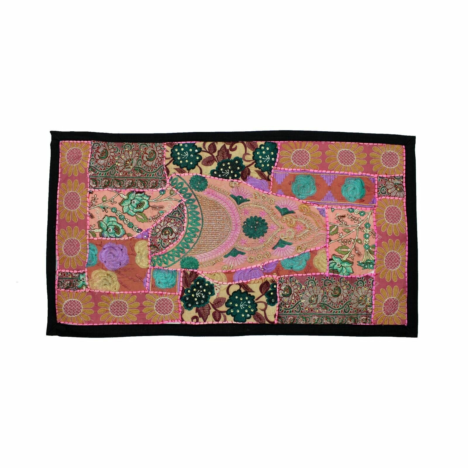 Гобелен Винтажный вышитый лоскутный общежитие Bohemian