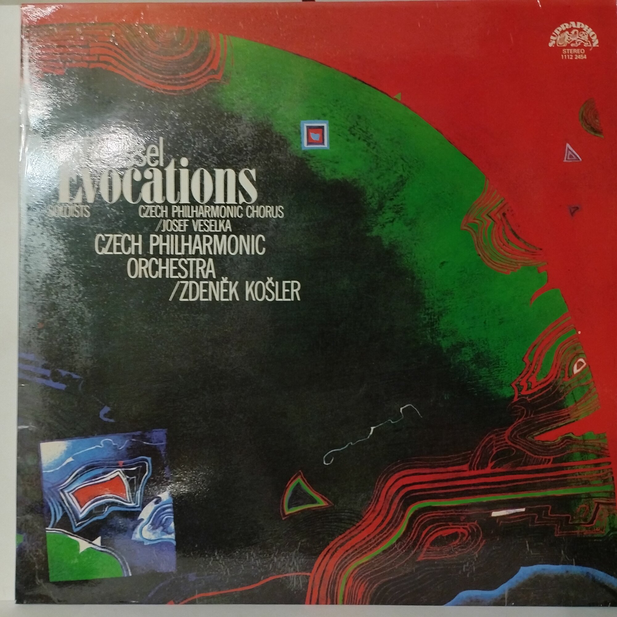 Z. Kosler - Roussel, J. Veselka - Evocations (1LP Supraphon, Чехословакия 1979, M/NM)
