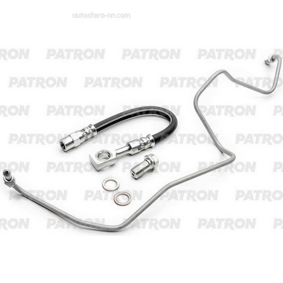 PATRON PBH0151 Шланг тормозной задн лев AUDI A3 1.6/1.8/1.8 T, 96-