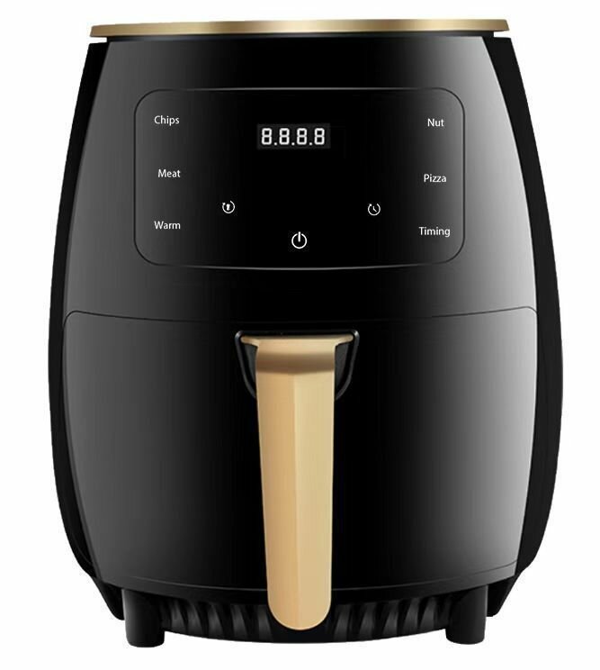 Аэрогриль HEADCHEF JD-589, 6 в 1, сенсорная панель управления, съемная корзина, 8 программ, объем 6 литров, мощность 1500 Вт -hz