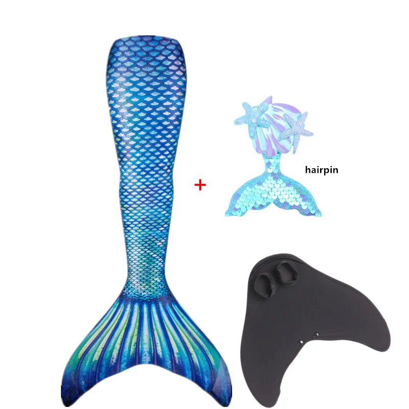 2023, хвост русалки для девочек, можно добавить хвост моноласта для плавания для детей и взрослых, летнее платье, костюм для плавания, костюм русалки
