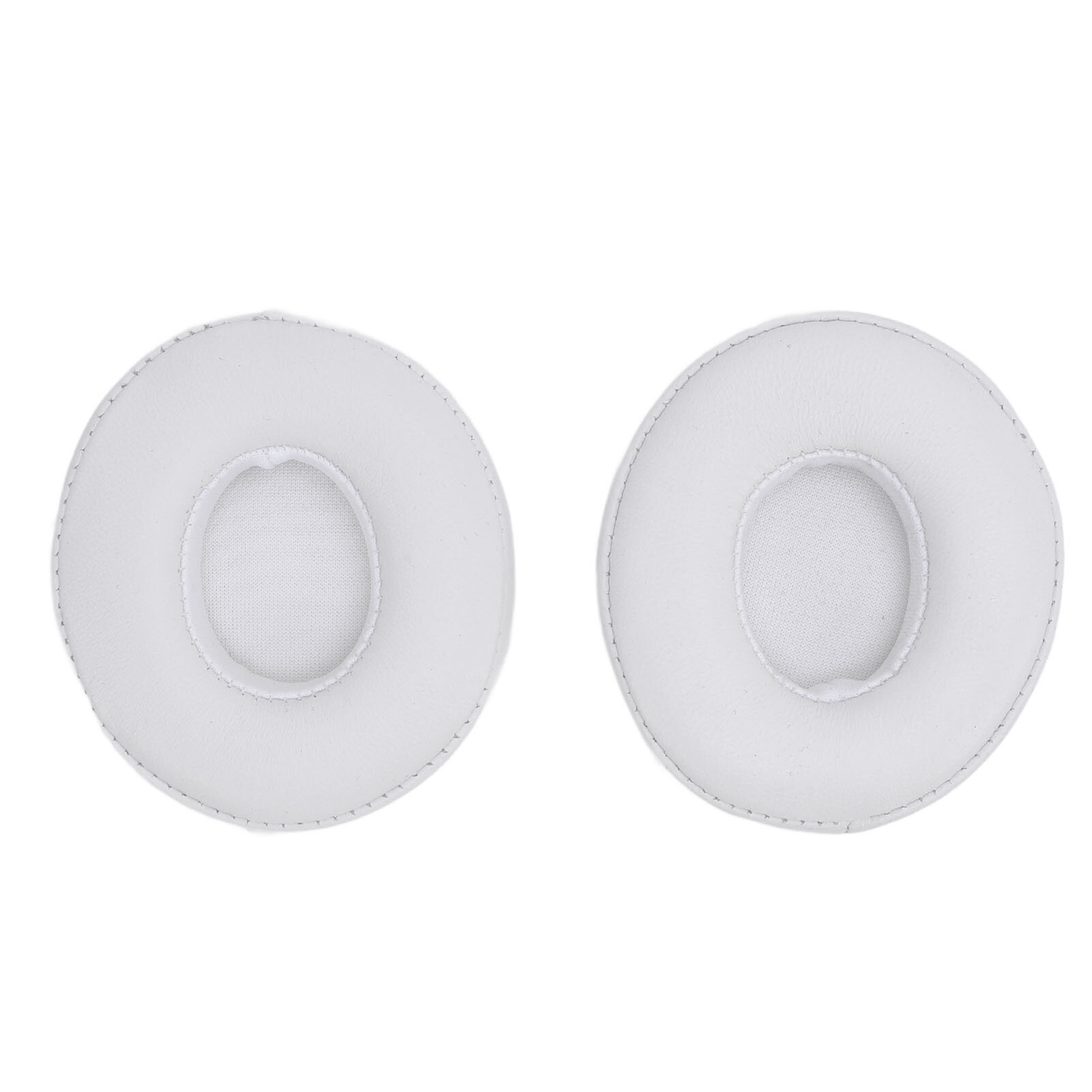 Амбушюры для наушников из memory foam с овечьей кожей, белые