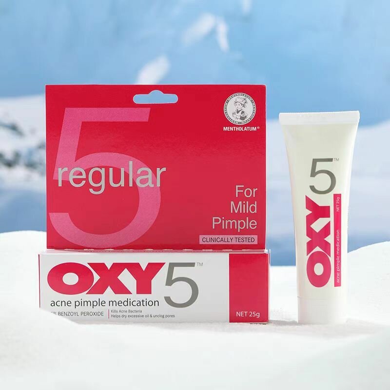 Окси 5 Бензоил пероксид от прыщей Крем от угревой сыпи Лекарство для лечения пятен 25 гxf