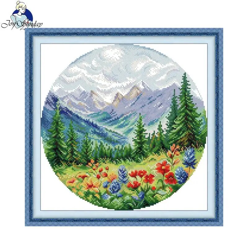 Набор для вышивки крестом Joy Sunday, 14CT, FA607