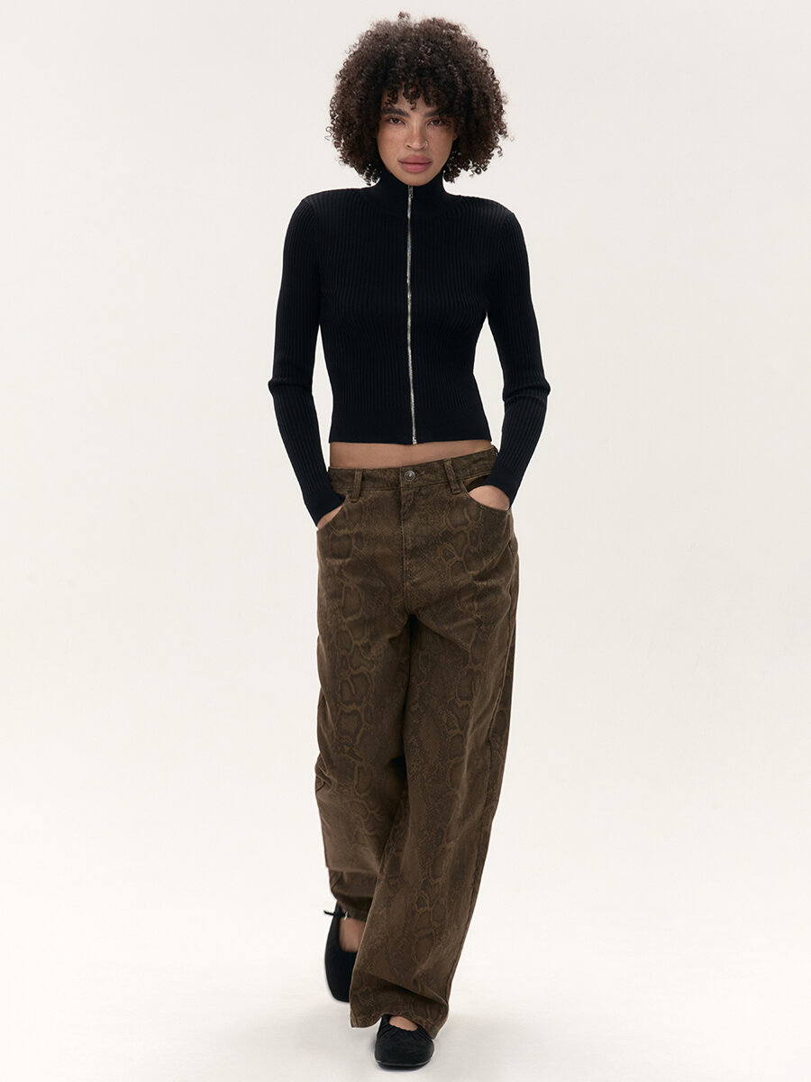 Джинсы багги Woman Mix&Match 