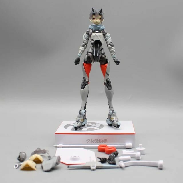 Экшн-фигурка аниме Gsc Max Factory Sentinel Motored Cyborg Runner Techno Azur Mandarin Surf Action Anime Figure Model Toys