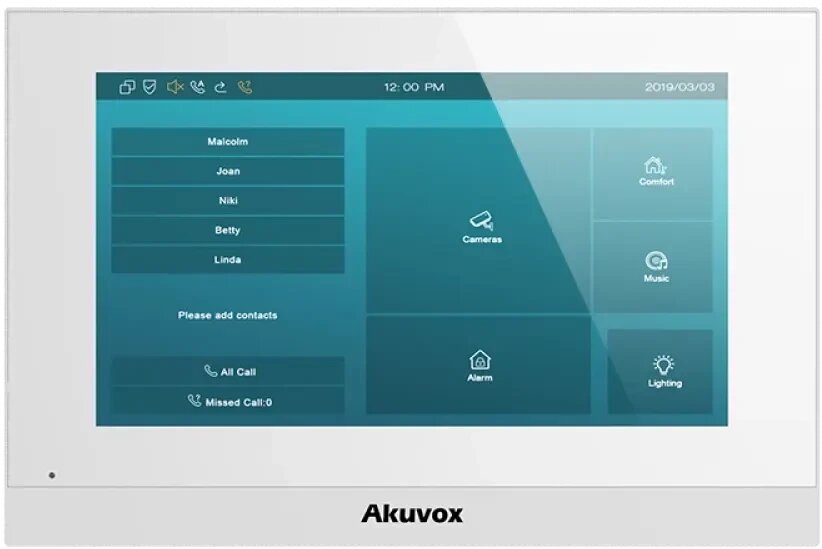 Видеодомофон Akuvox C313S White (C313S_WH)
