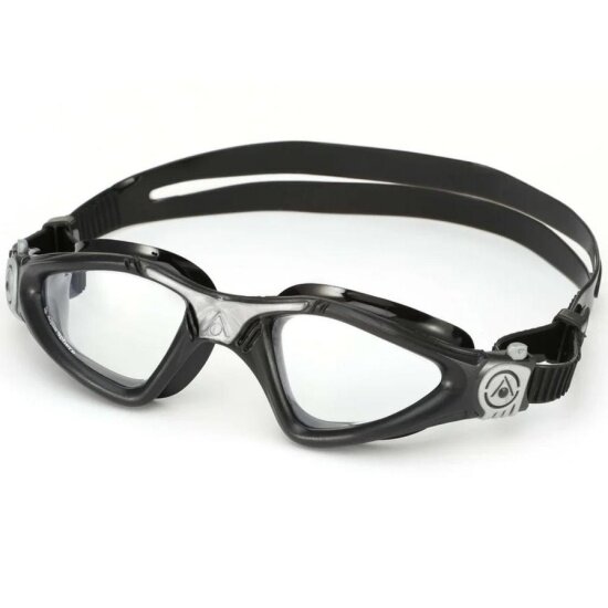 Очки для плавания Aqua Sphere Kayenne, черный/серебряный