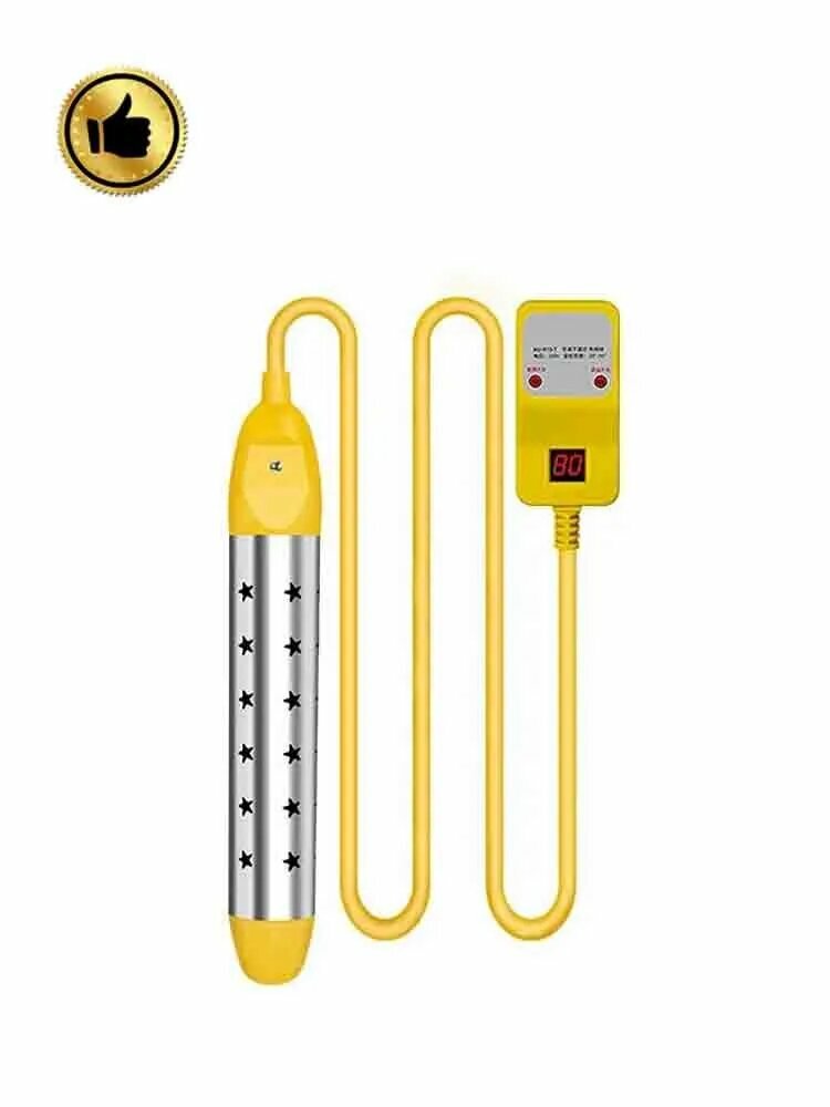 Погружной кипятильник, 2000W, с дисплеем, регулируемая мощность,