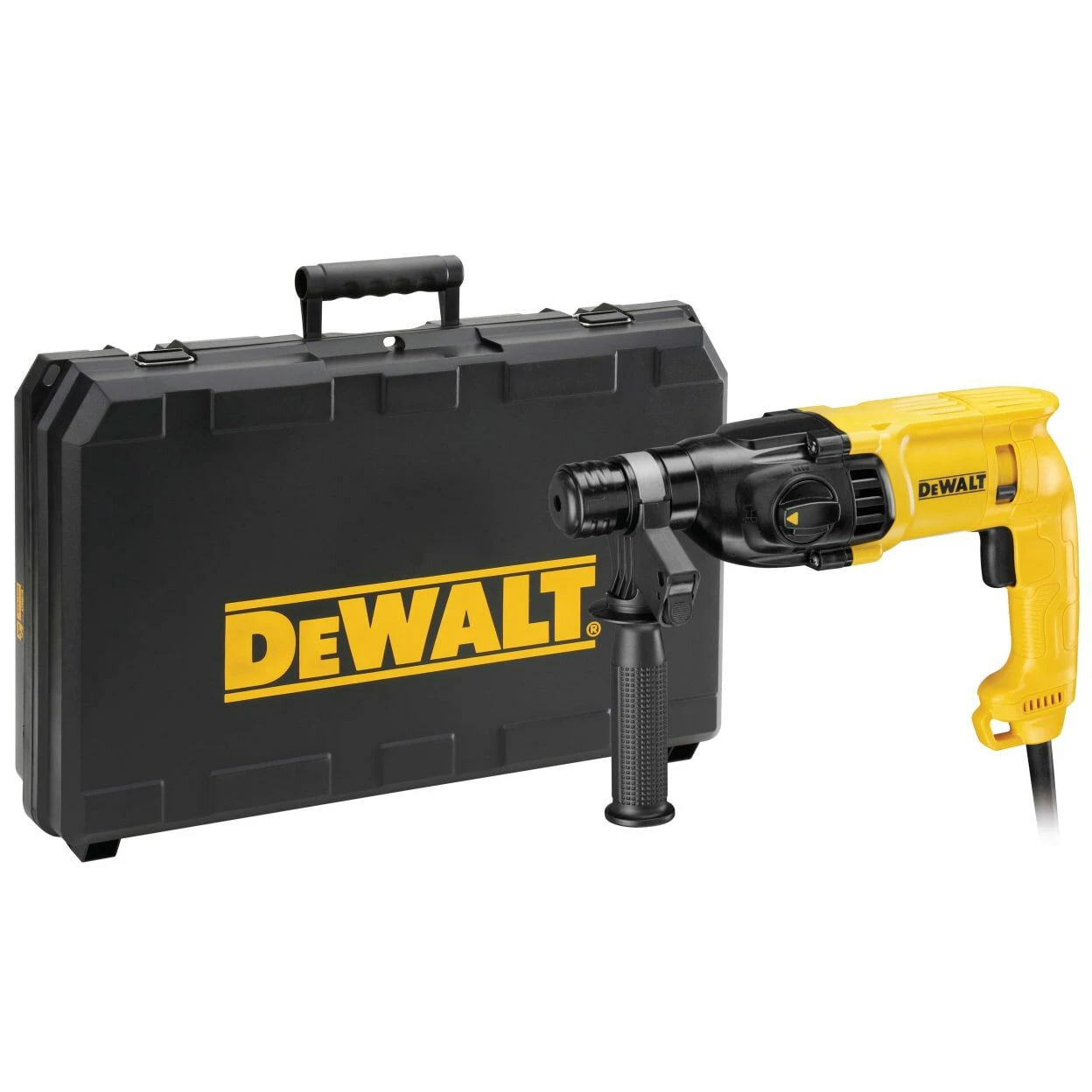Перфоратор DeWalt (D25033K), 710 Вт, 2 Дж, 5680 уд/мин, в кейсе
