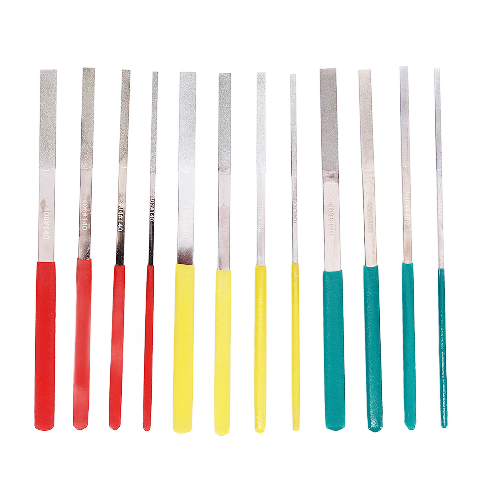 12шт Плоский Напильник Отличная Производительность Удобная Ручка Мини-Набор Высокой Твердости