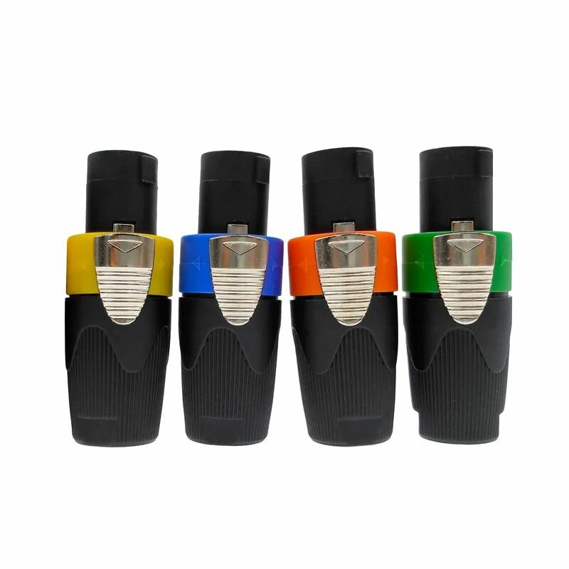 Разъем Powercon для динамика 20A Caron, 4-контактный разъем питания для усилителя звука