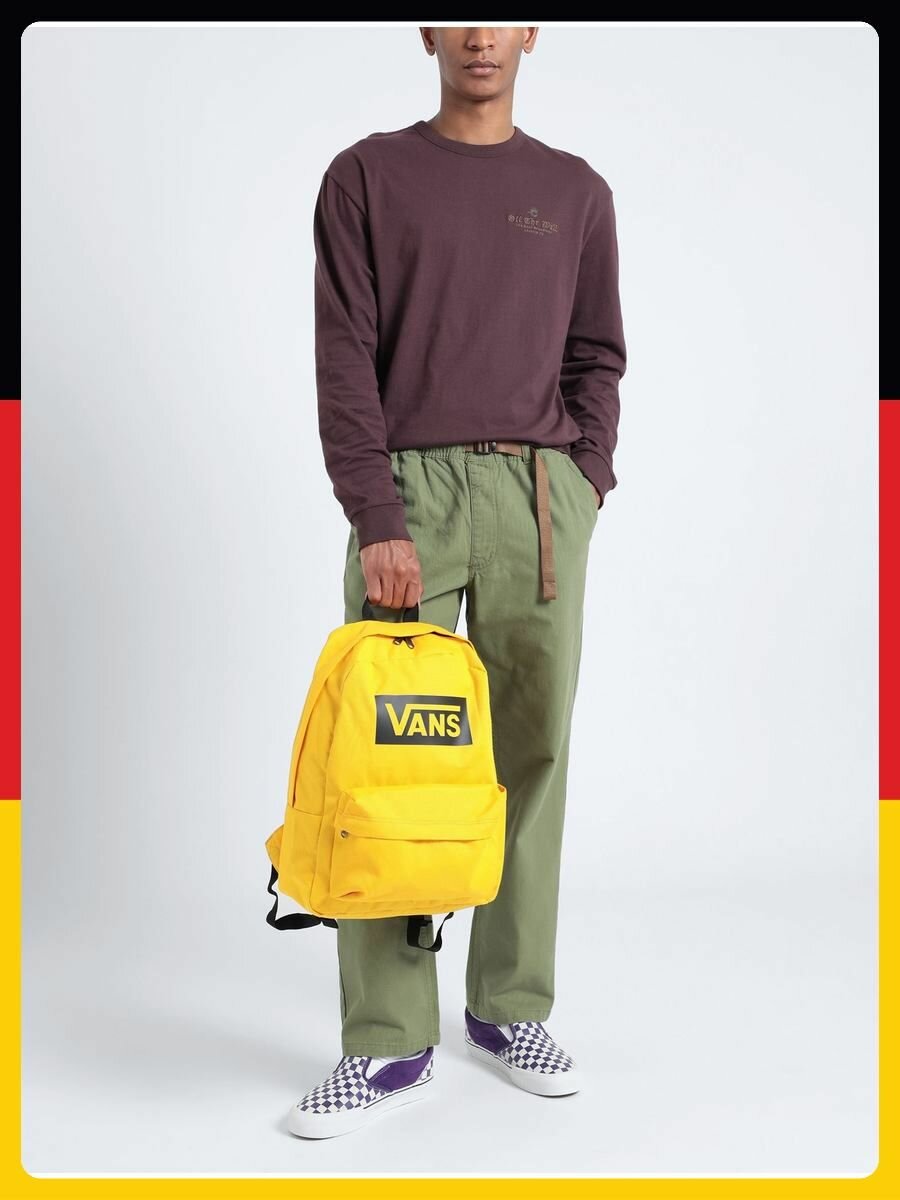 Рюкзак VANS OLD SKOOL BOXED, Желтый