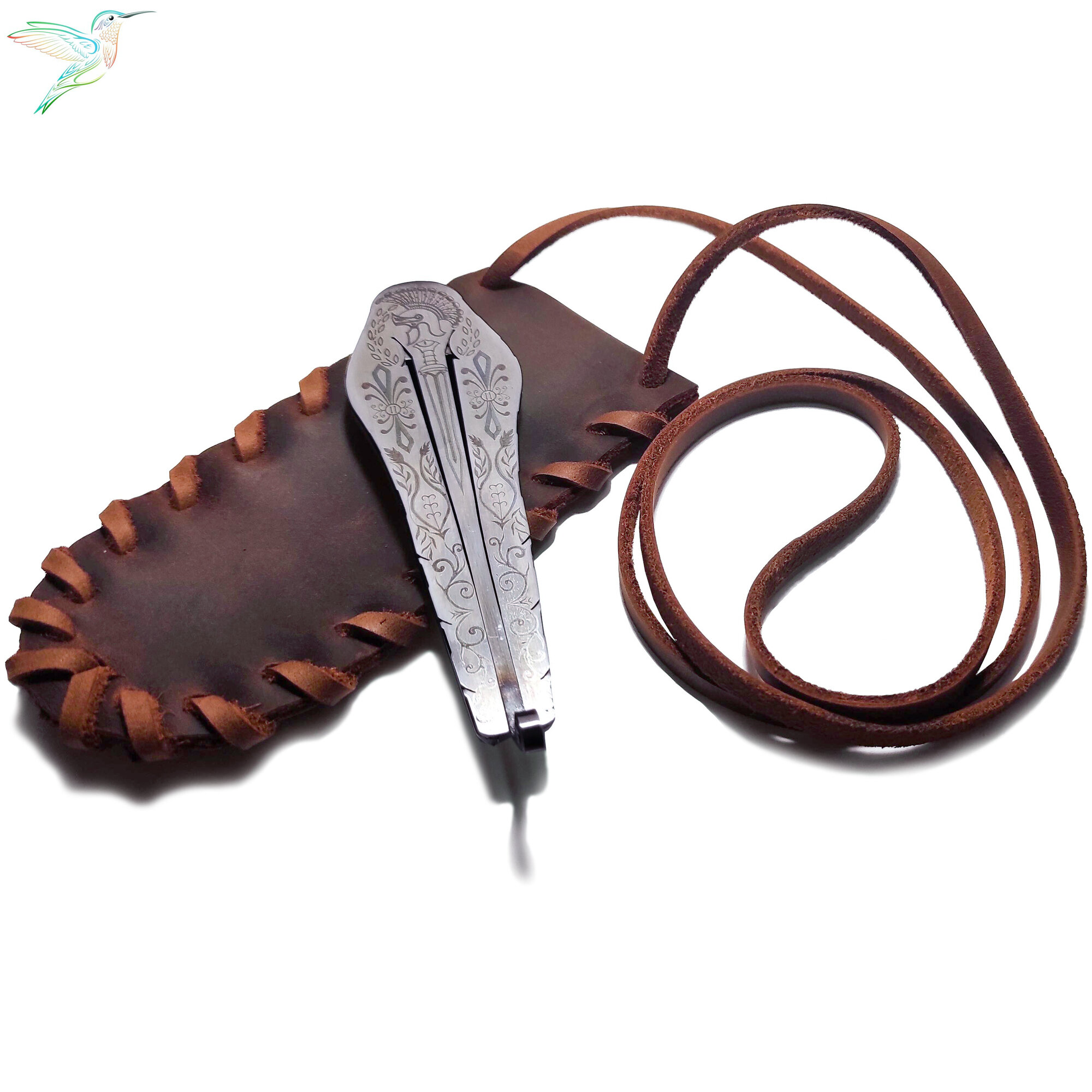 Варган Глазырина "Легат" с кожаным чехлом - музыкальный инструмент для начинающих и профессионалов, великолепный подарок