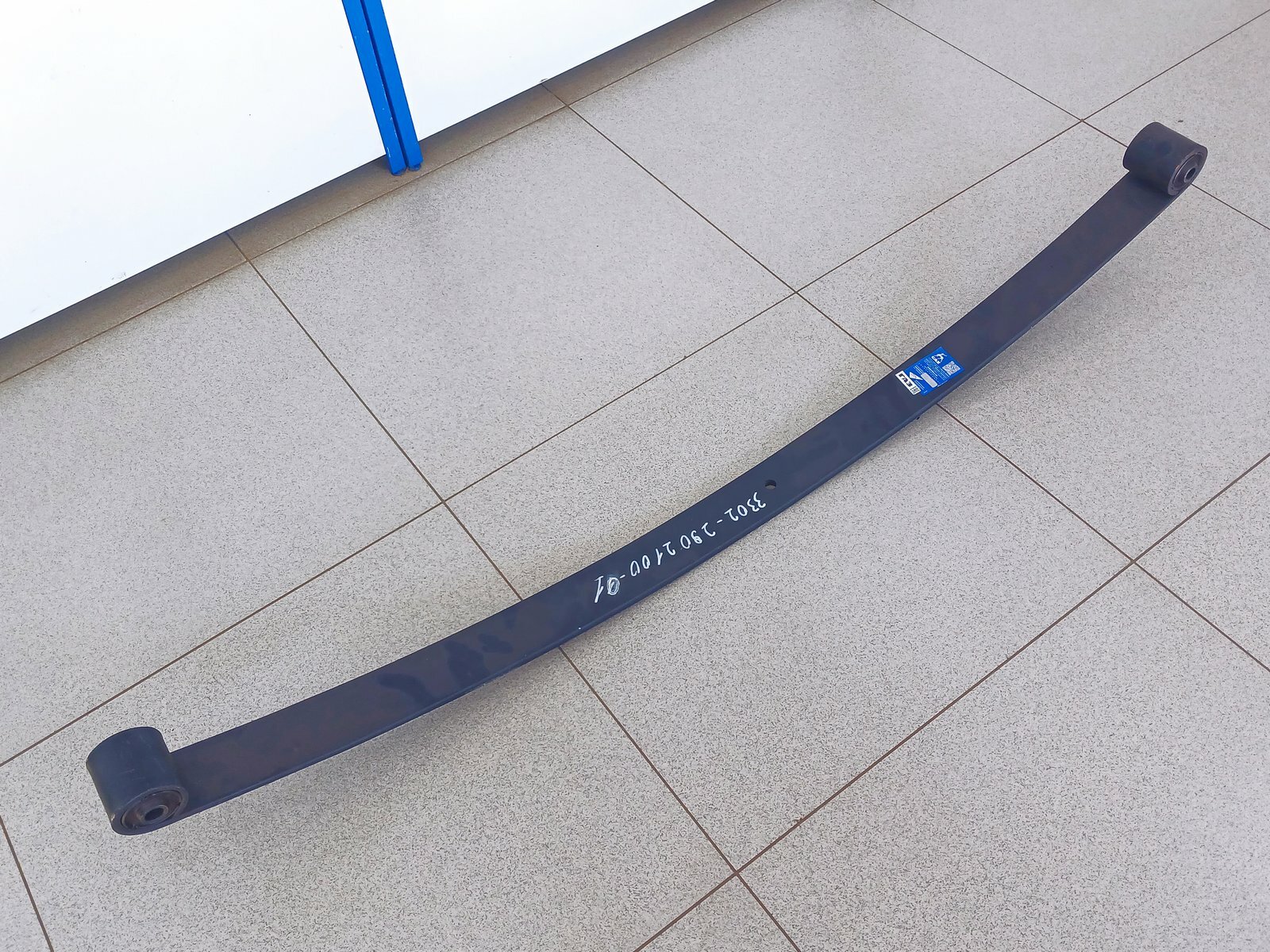 Лист рессоры передней № 1 ГАЗ 3302 (2х листовой) (с шарнирами) толщ.13 мм; ГАЗ