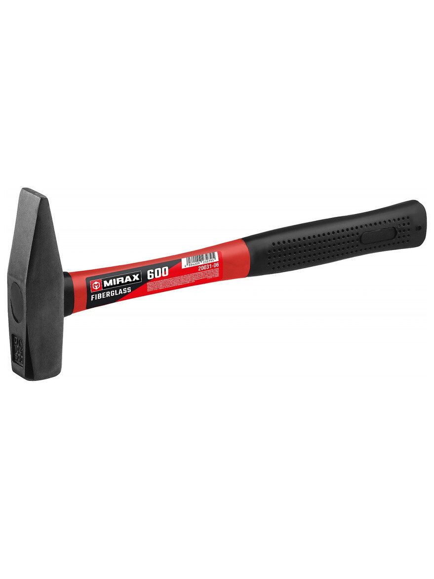 Молоток слесарный с фиберглассовой рукояткой 600 г MIRAX