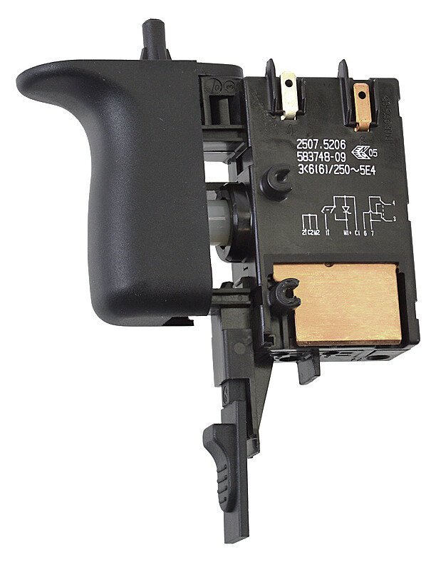 Выключатель 230В 583748-09 для перфоратора DeWalt D25124K TYPE 10