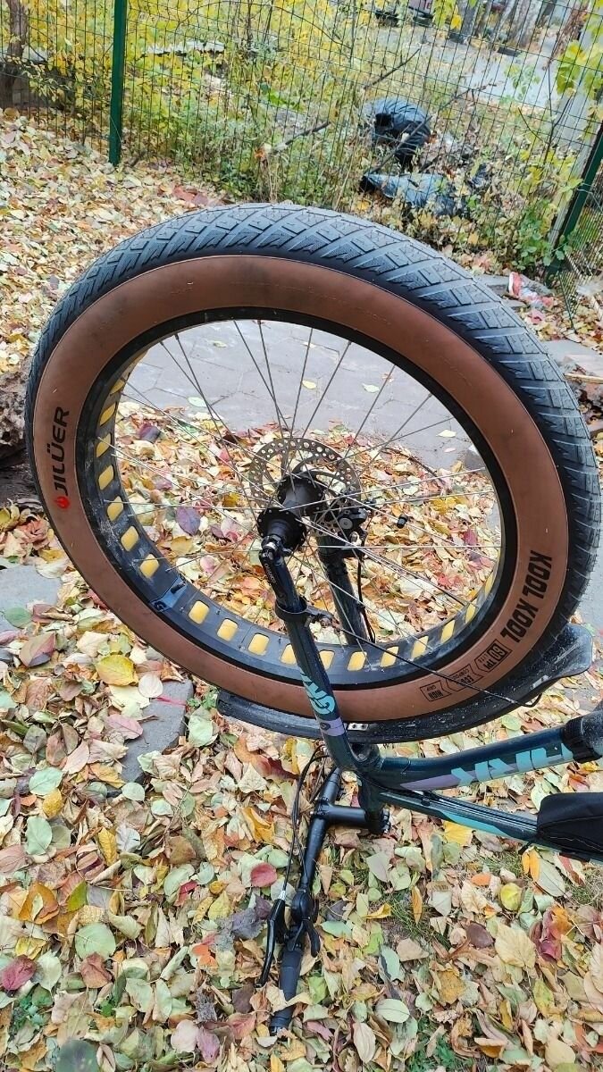 Зимняя шипованная покрышка 26x4.0" для фэтбайка с кевларовым кордом, 220 шипов, 60 TPI, универсальная для снега и бездорожья