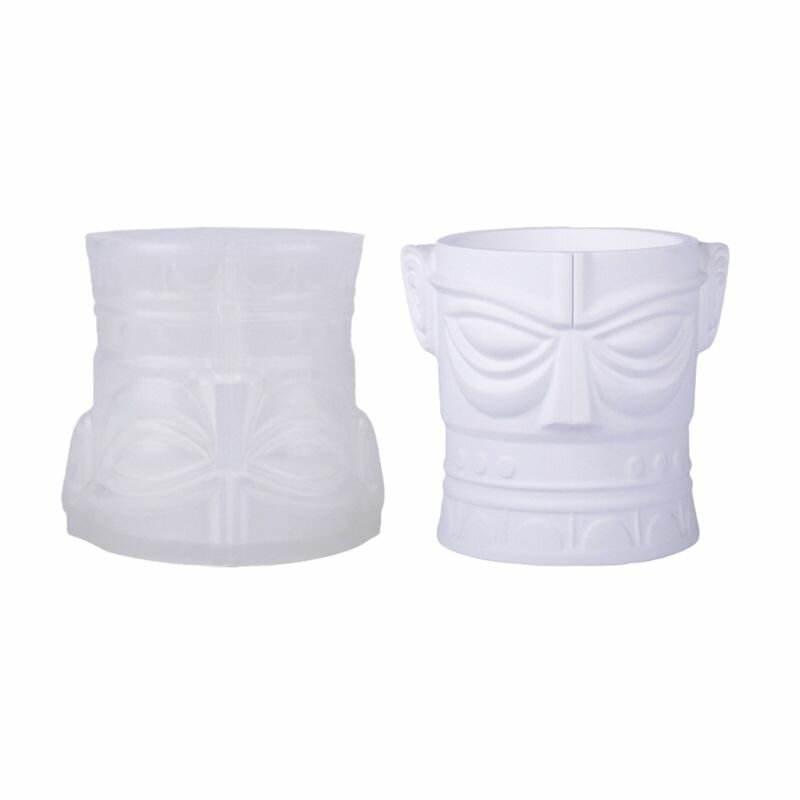 Гибкая силиконовая форма для декоративных контейнеров с масками Саньсиндуй, - Чашка для хранения