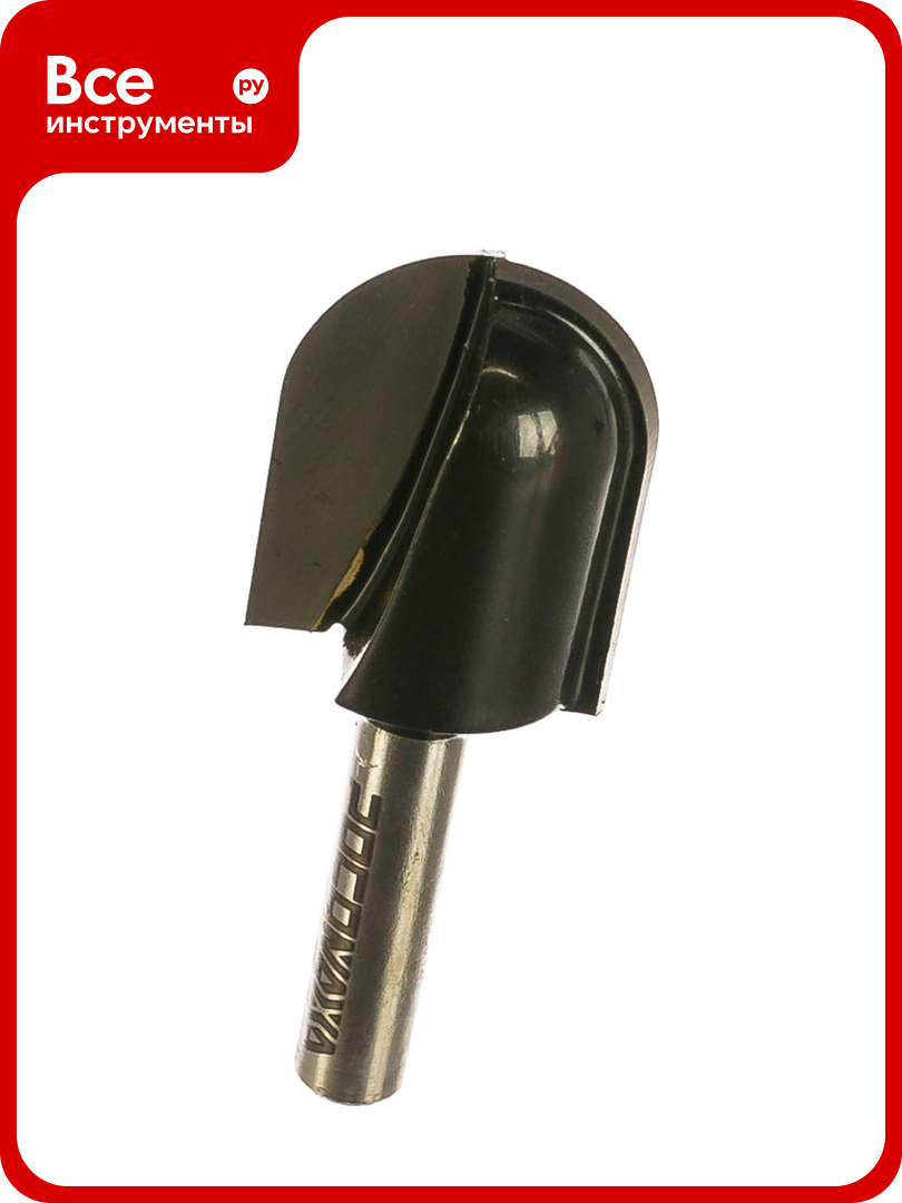 Фреза пазовая галтельная серия 1012 (25x30 мм; хвостовик 8 мм) Росомаха, 801204