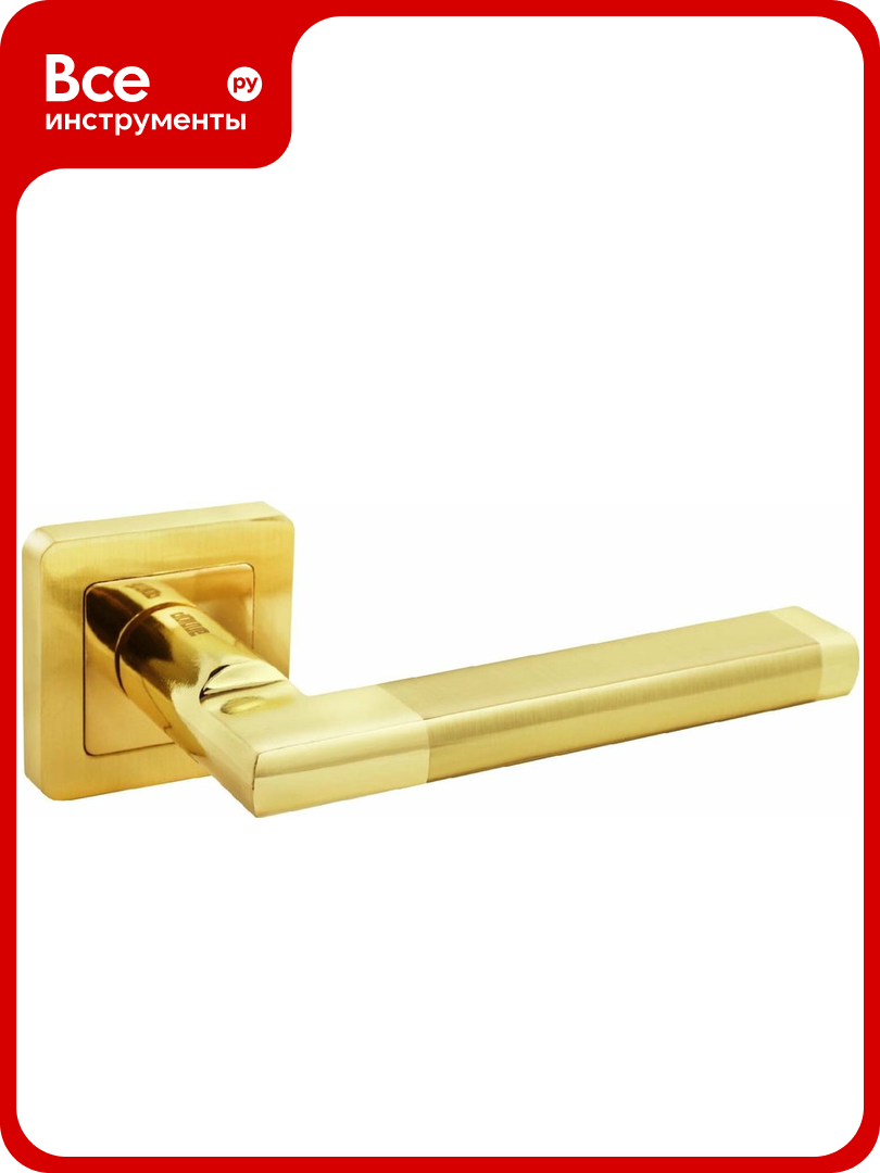 Комплект ручек Аллюр 2676 (матовое золото; золото) 12274