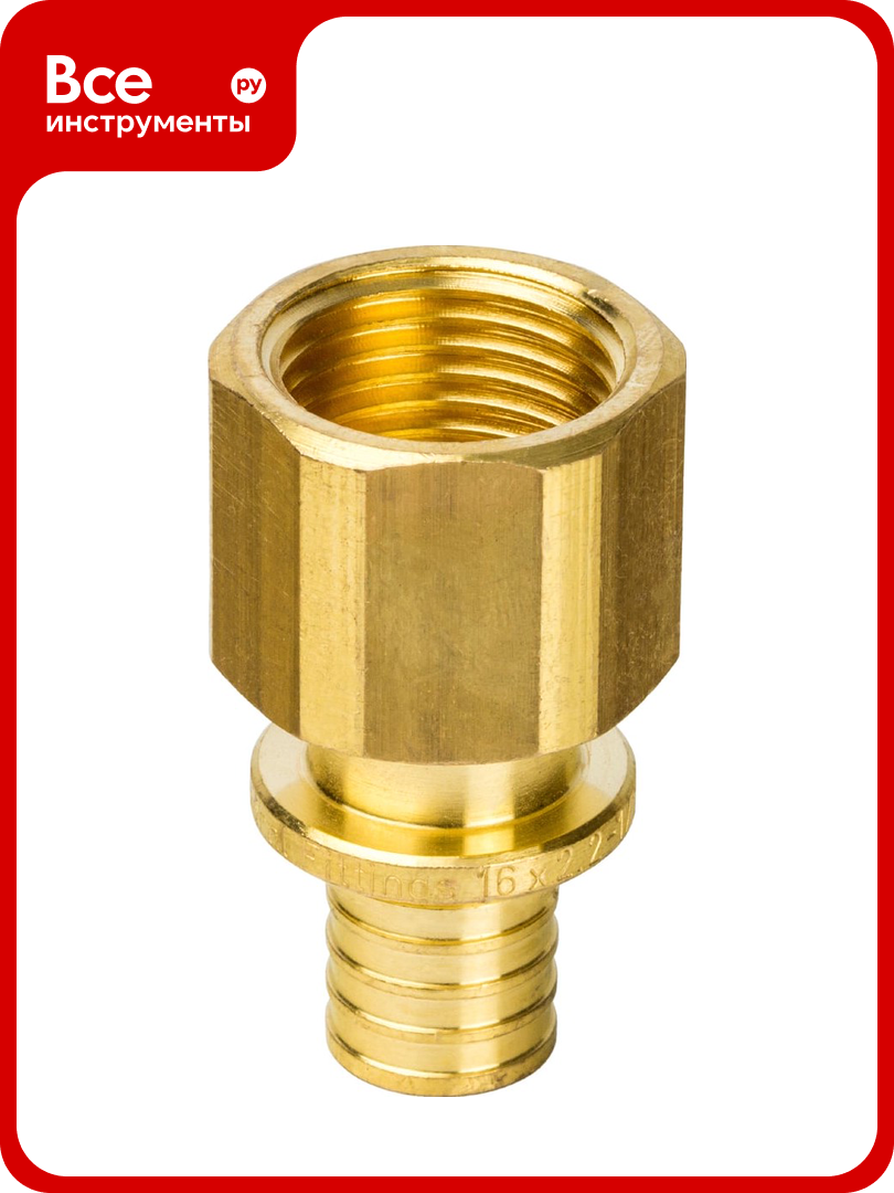 Переходник с внутренней резьбой 16xG 1/2" STOUT SFA-0002-001612 RG008P0U5KL8NV