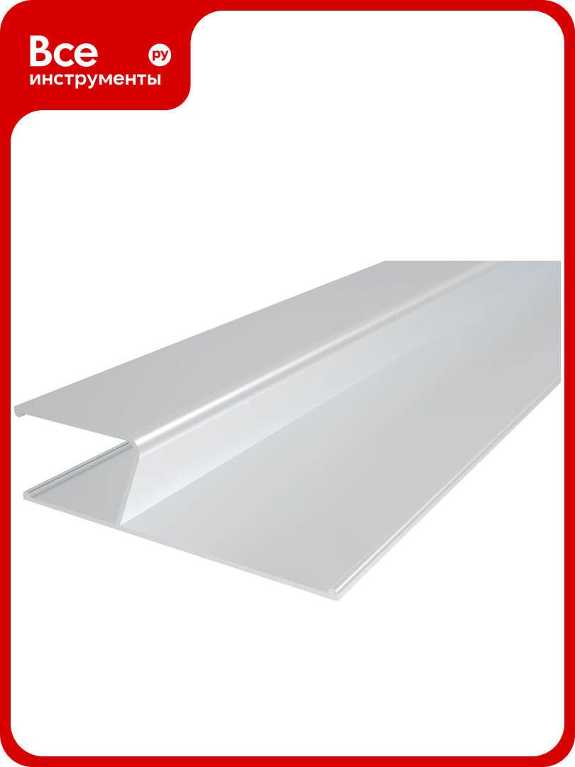 Правило строительное Диал h-образное 2000мм 4687206405752 усиленной конструкции