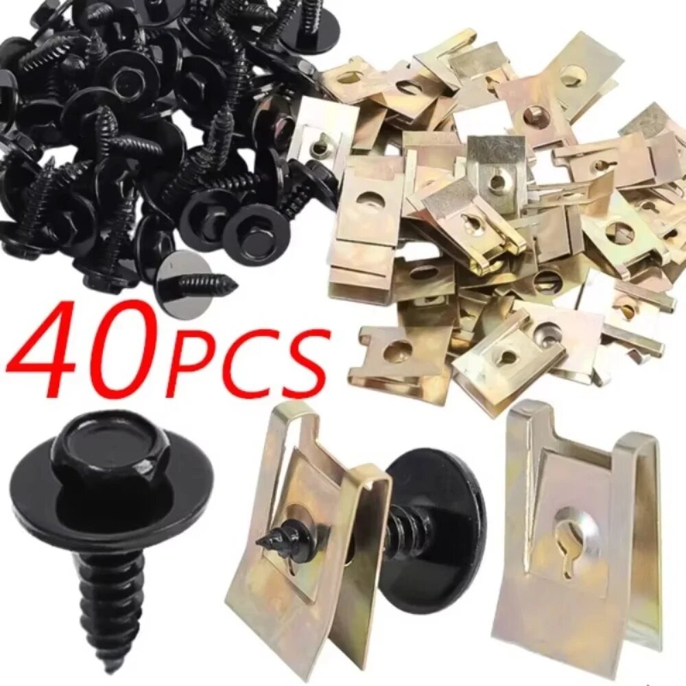 Клипсы для авто BMW E46 E92 E90 F10, 40pcs
