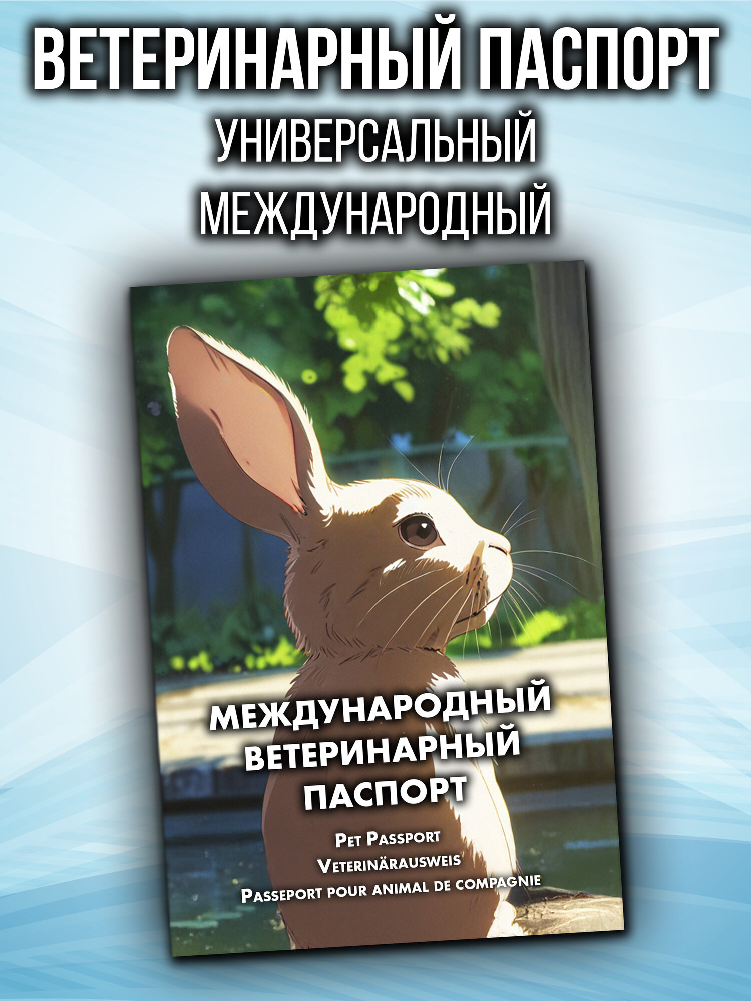 Ветеринарный паспорт для кошек и собак, международный