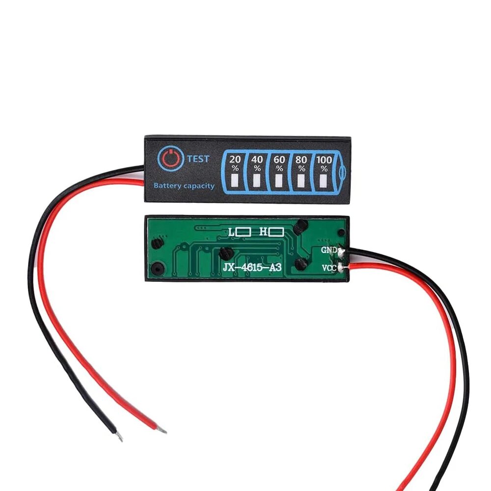 Тестер аккумуляторов Aideepen DC5V-30V 2-8S