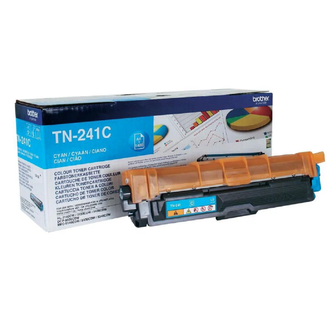 Картридж BROTHER TN-241C голубой