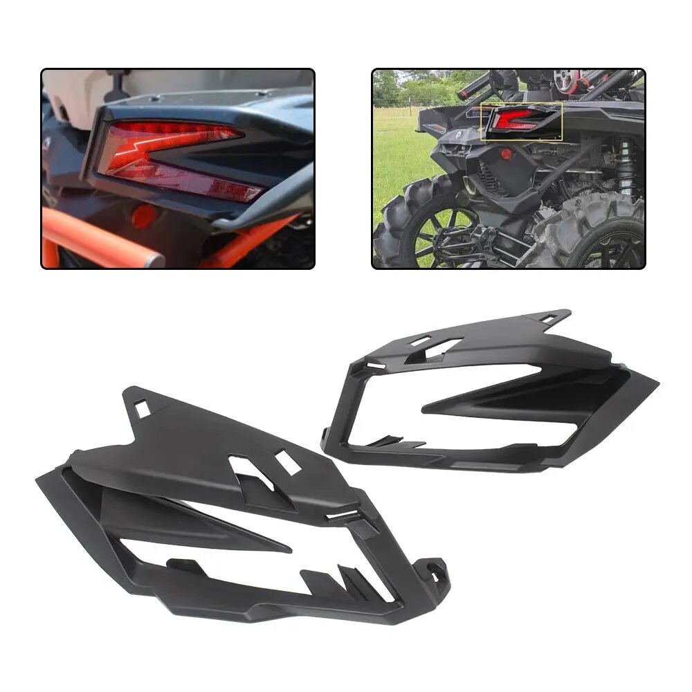 Крышка заднего фонаря UTV, защита стоп-сигнала для Can-Am Maverick X3 Max R 4x4 Turbo, замена для 705010686 705010687