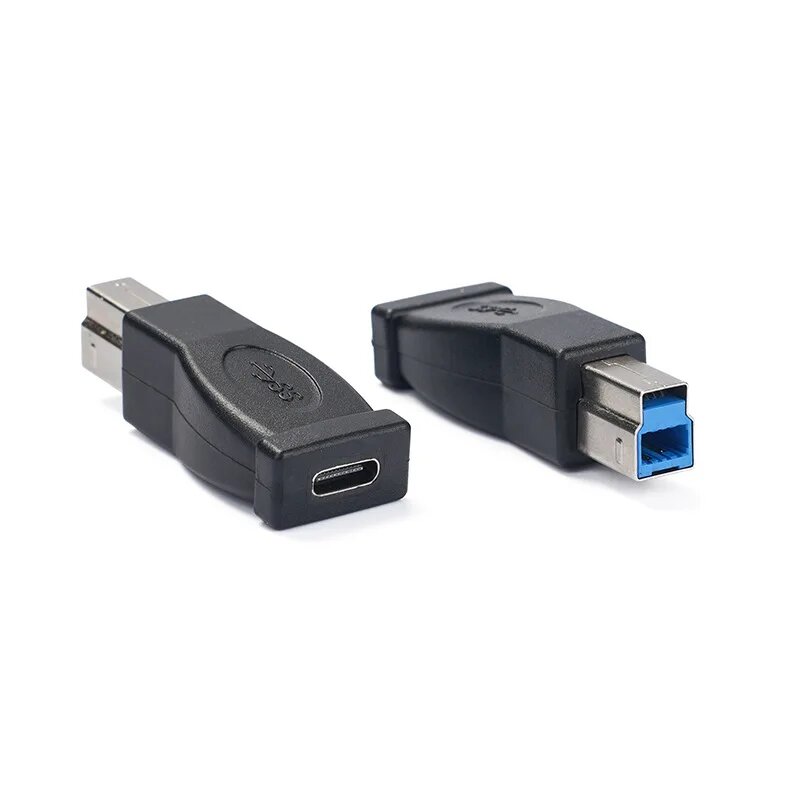 Кабель-адаптер CY USB C 3.0 на Printer Port B 3.0 Black