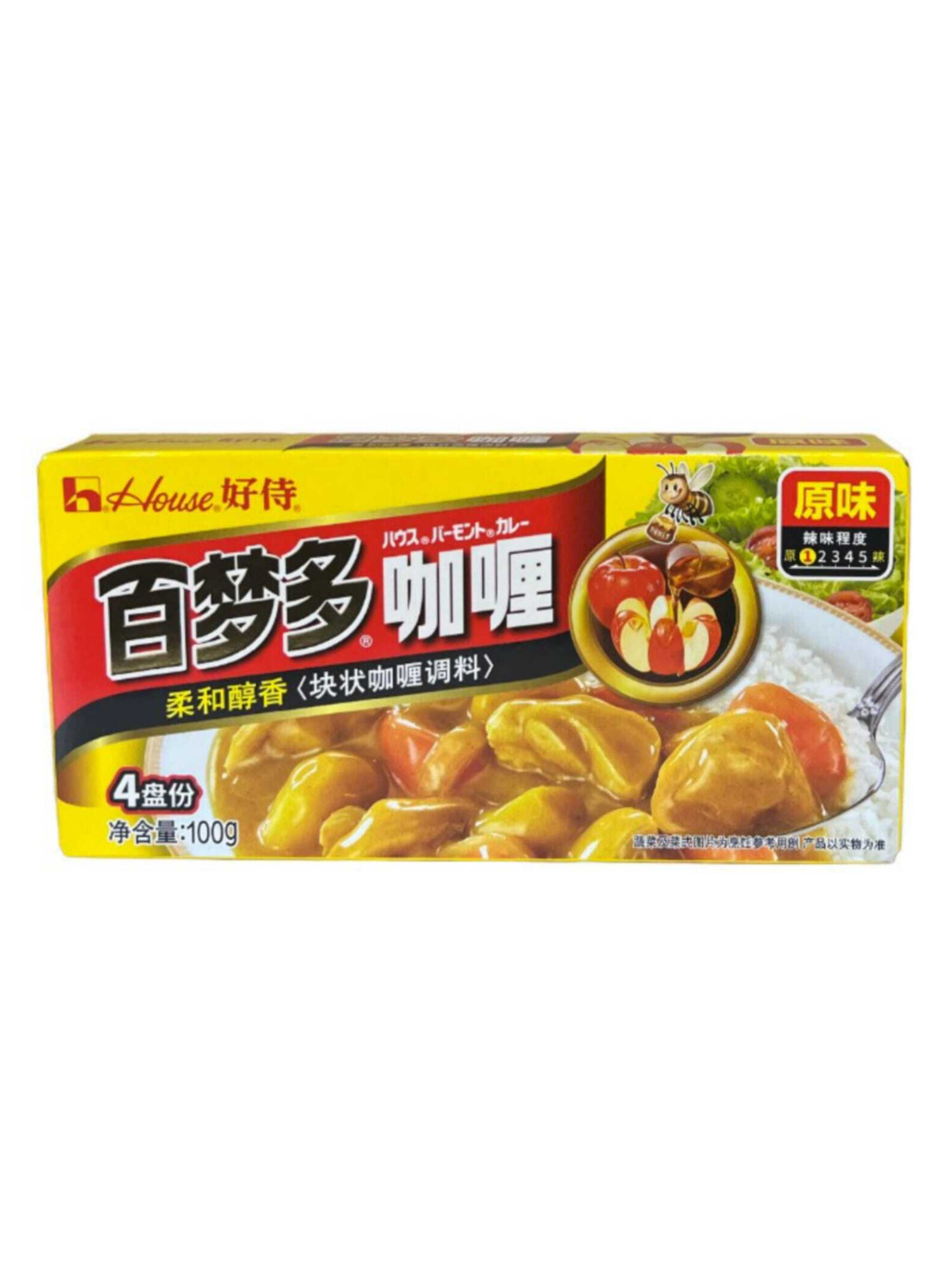 Соус карри House неострый 4 порции 100 г