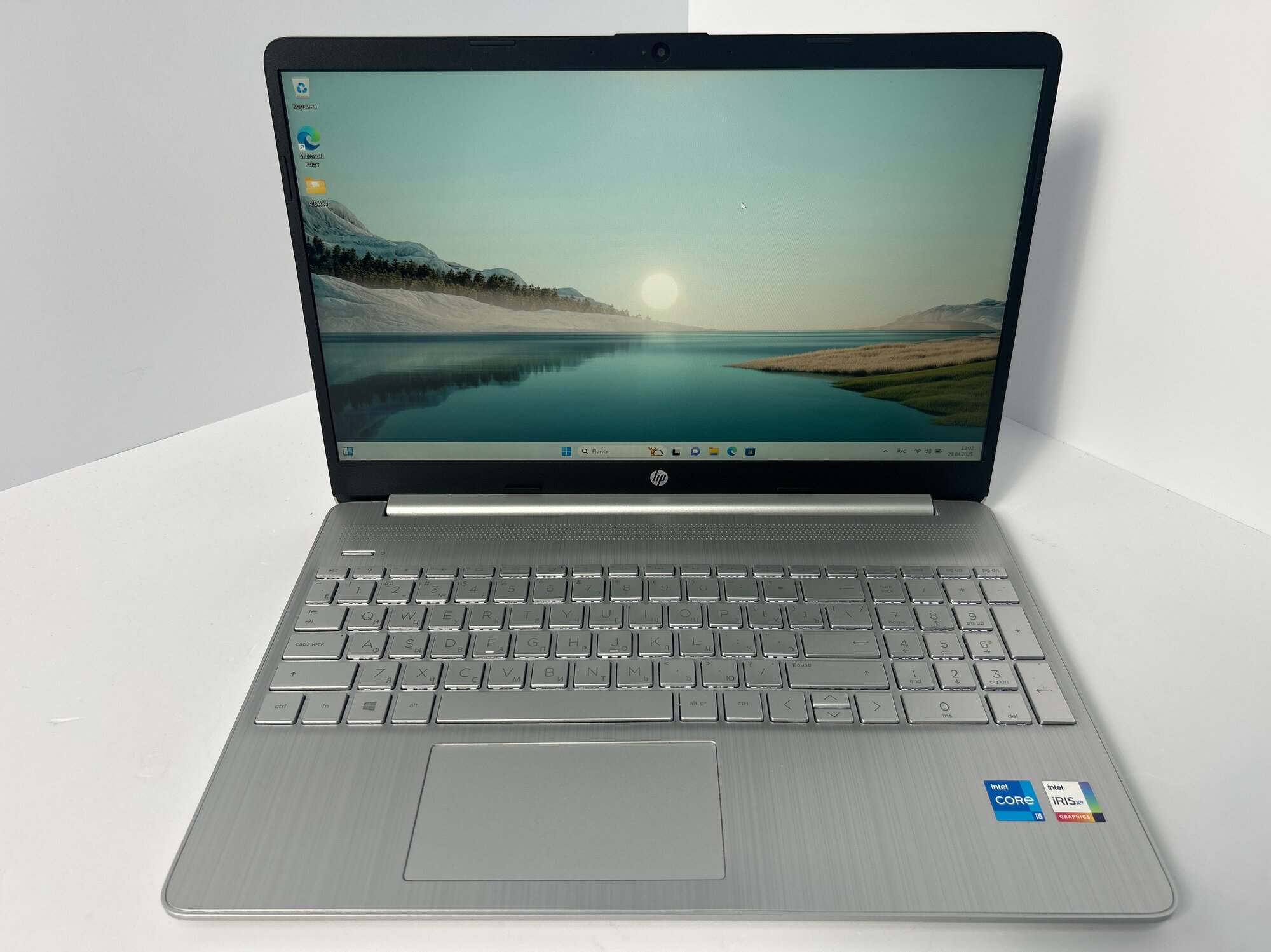 Ноутбук HP 15s-fq2025ur (316G7EA) 15.6"/Intel Core i5 1135G7/RAM 16 GB/SSD 512 GB/Intel Iris Xe graphics/1920x1080/IPS/Windows 10/Подсветка кл-ры: LED/серебристый. Состояние: B2