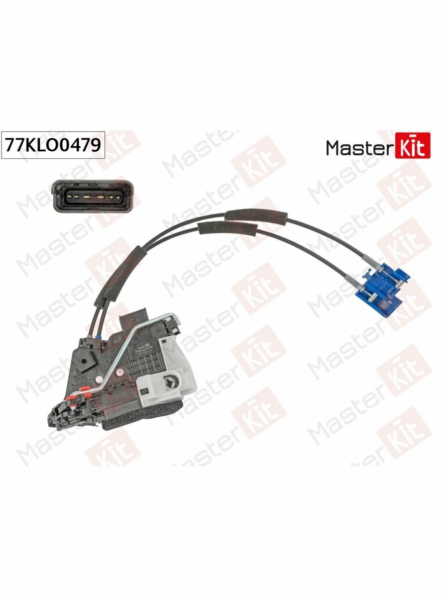Замок передней двери левой MasterKit 77KLO0486 для JAGUAR XJ, XE, LAND ROVER Range Rover