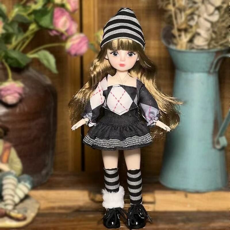 Укла Лори 30Cm, 6 часов Bhd полный набор, 20 суставов, макияж