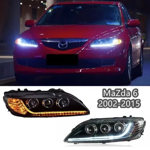 Фары автомобильные, 1 шт, арт. MaZda 6GG Оригинальные автомобильные лампы 2002-2015