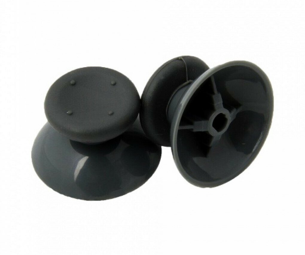 Накладки на аналоговые стики MyPads для геймпада Xbox 360 (черные, 2 шт.)